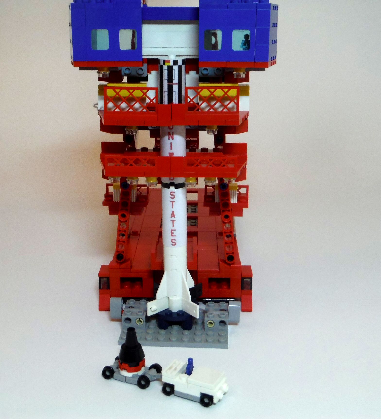 Mercury Redstone set » Launch Pads » Bricks in Space Mercury Redstone set » Launch Pads » Bricks in Space